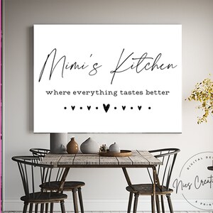 Mimi's Kitchen SVG, Mimi SVG, Mother’s Day SVG, Home Decor Svg Cut ...