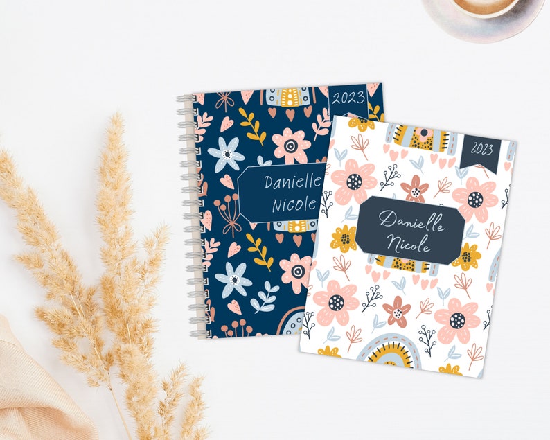 EDITABLE Planner Covers Printable or Digital Notebook Binder Covers or ...