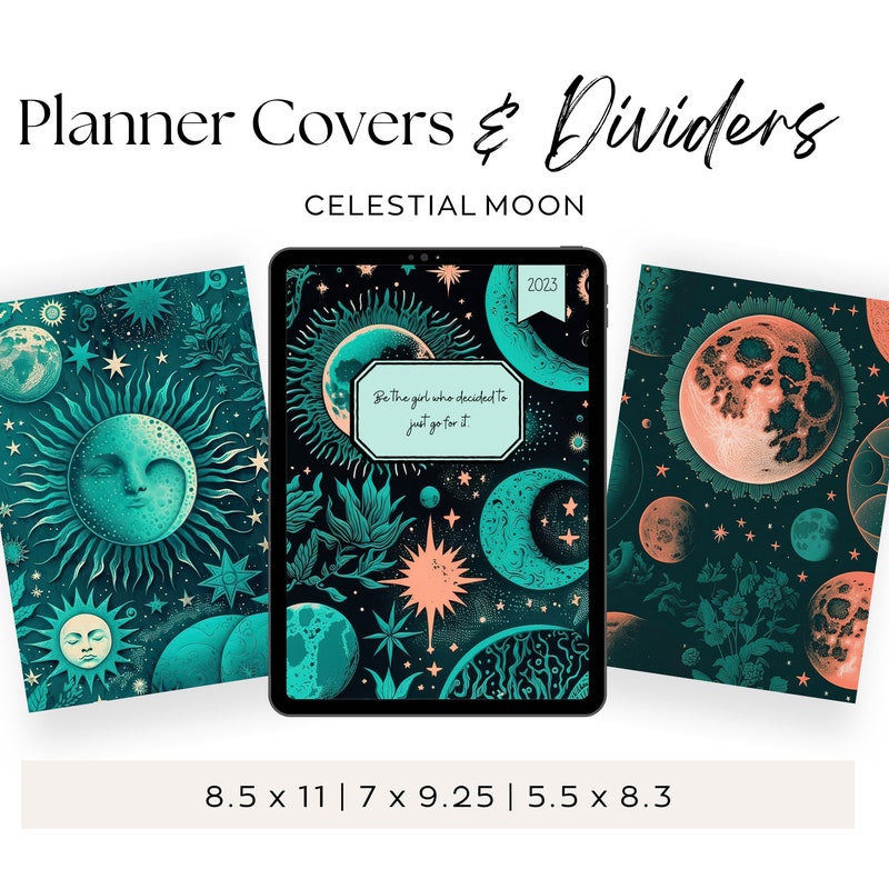 Printable Planner Cover - Etsy