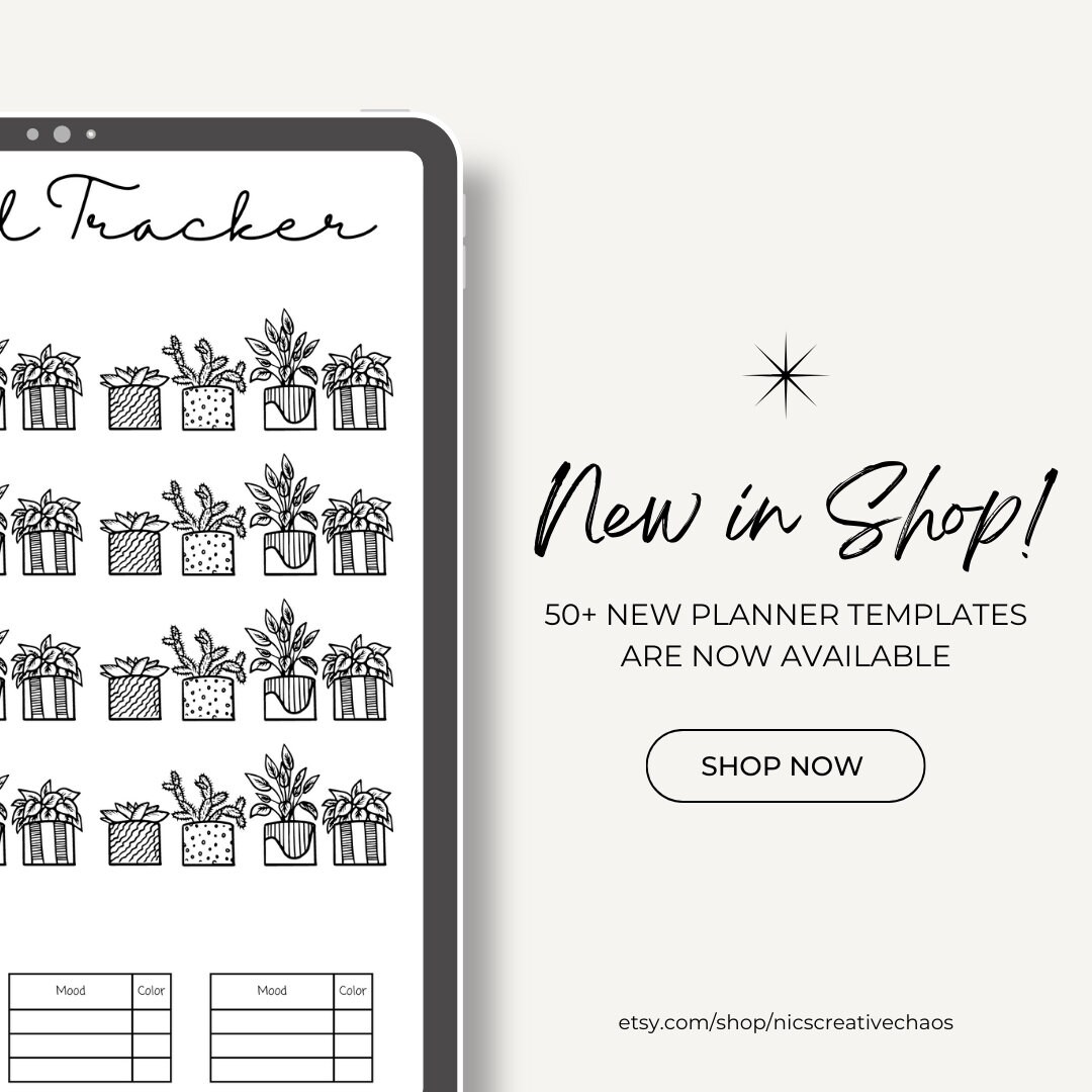 Printable Mood Tracker Log Template Sheet | Black & White Coloring Page ...