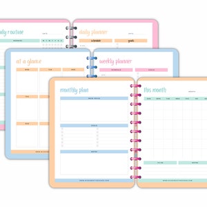 Printable Mom Planner BUNDLE | Daily, Weekly, Monthly & More | DIY ...