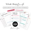 WHOLE SHOP BUNDLE, Printable and Digital Planner Templates & Inserts ...