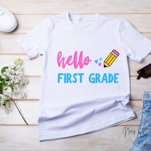Hello Preschool Bundle SVG PNG, Cut Files, Kids Back to School Svg ...