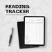 Reading Tracker Printable, Book Checklist Template, Book Tracker Chart ...