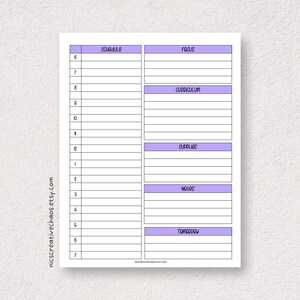 BUNDLE Daily Homeschool Teacher Planner Printable Template, Homeschool ...