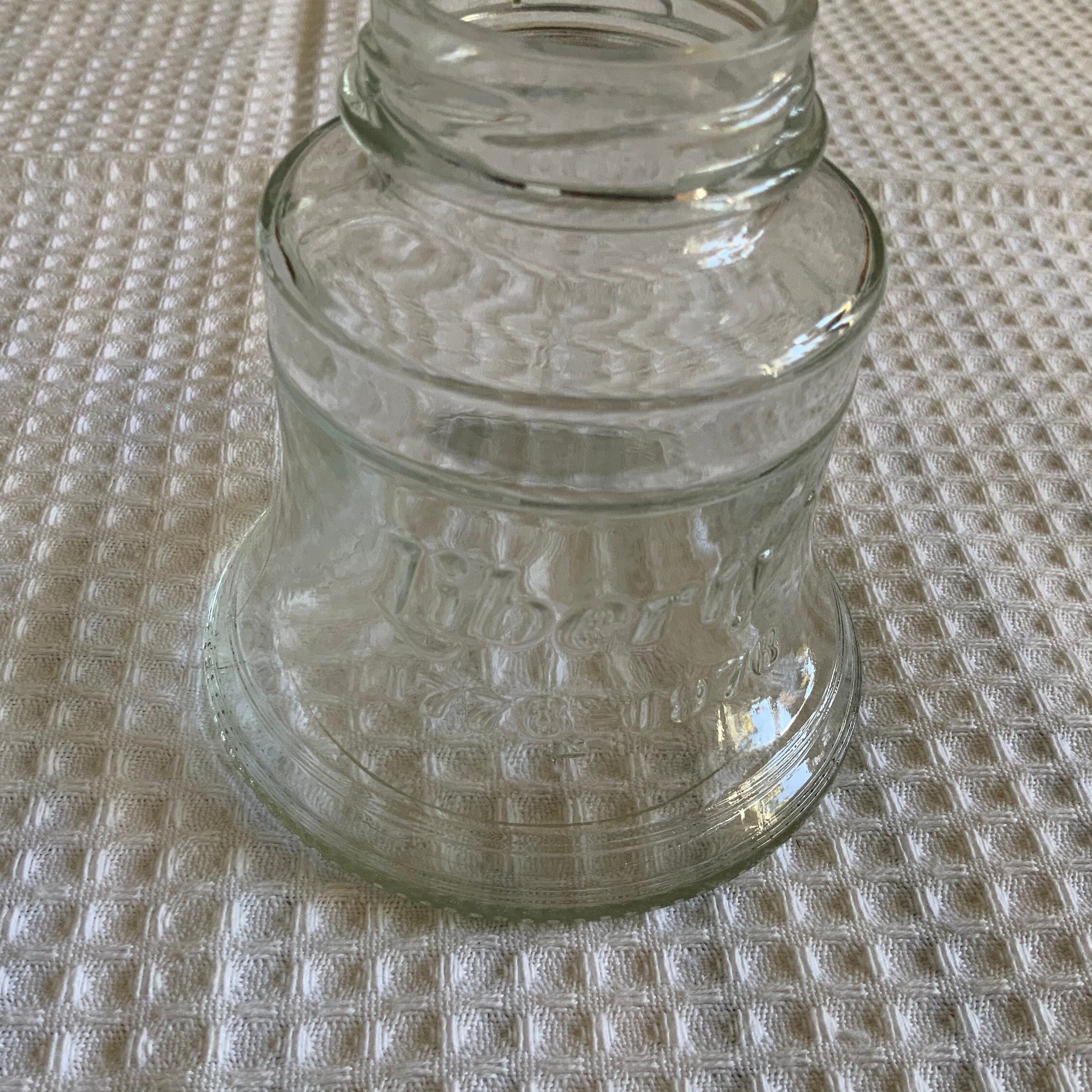 Vintage Liberty Bicentennial | Spanish Olives | Liberty Bell Jar | With ...