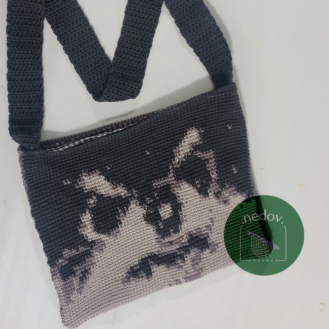 Layover V Bag Crochet BTS Handmade Taehyung - Etsy