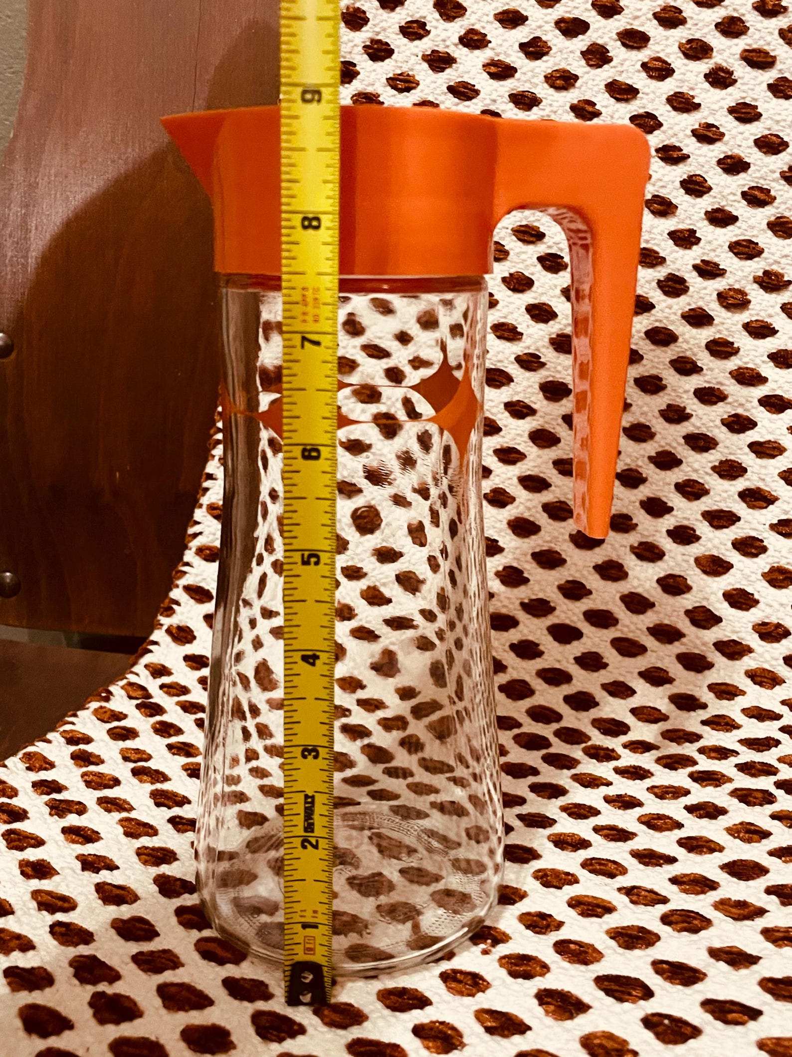Anchor Hocking Orange Atomic Starburst Juice Pitcher - Etsy