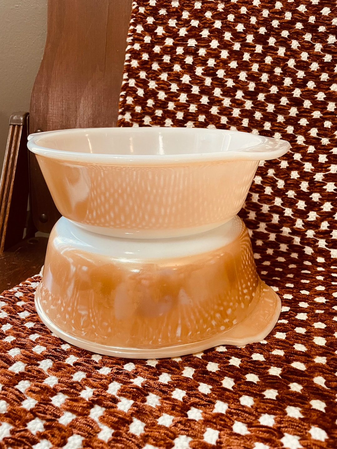 Fire King Round Casserole Dishes - Set of 2 (1.5qt and 2qt) - Etsy