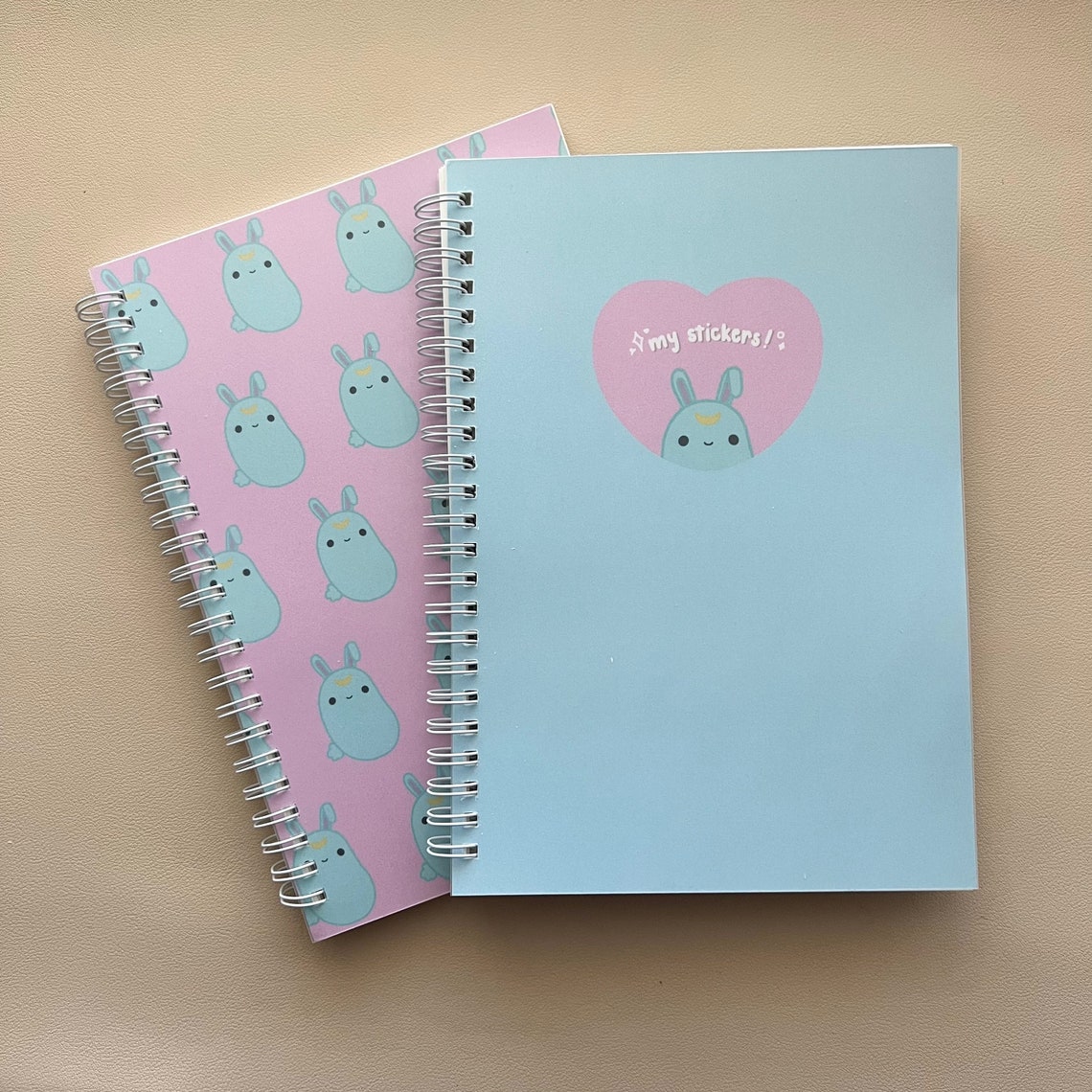 Cute Sticker Collecting Book Luna the Bunny Potato Kawaii - Etsy