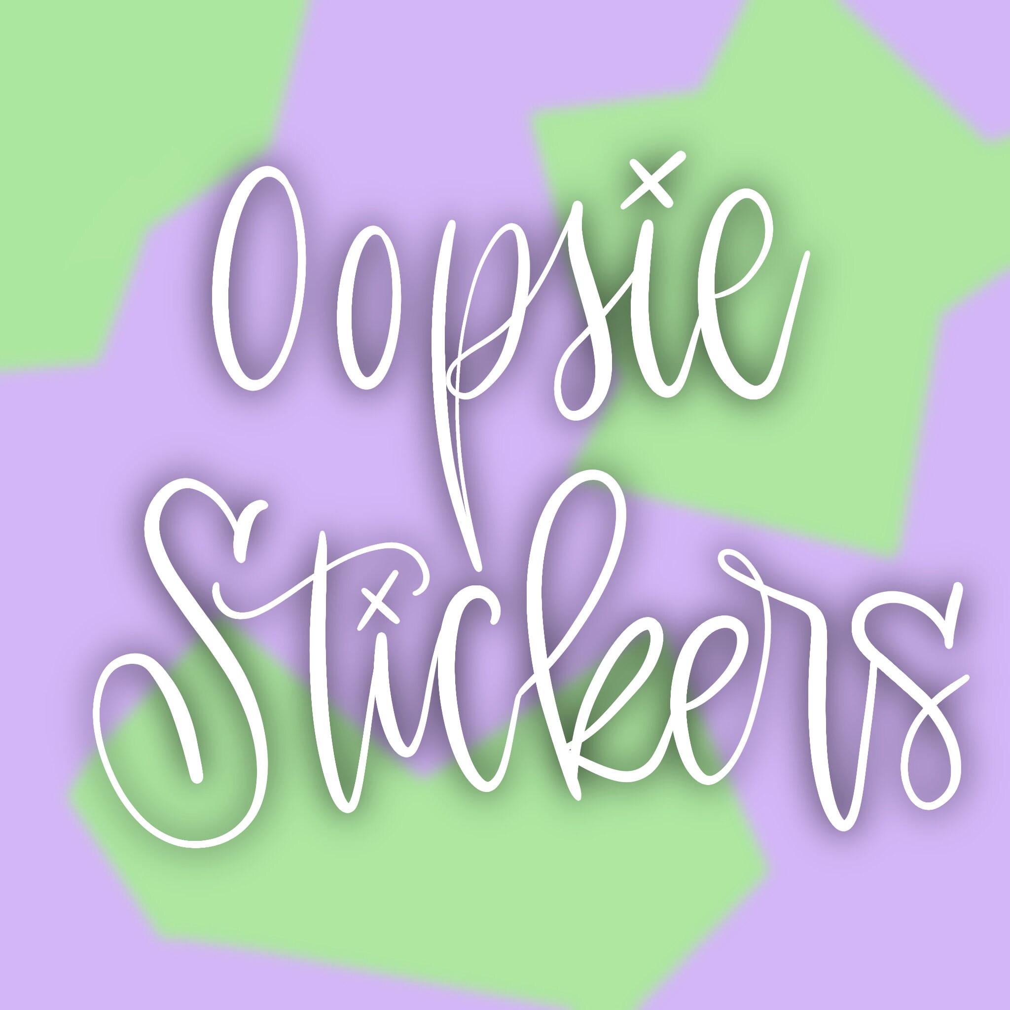 Oopsie Stickers Bundle | Etsy