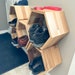 Hexagon Cedar Shelving Unit - Etsy Canada
