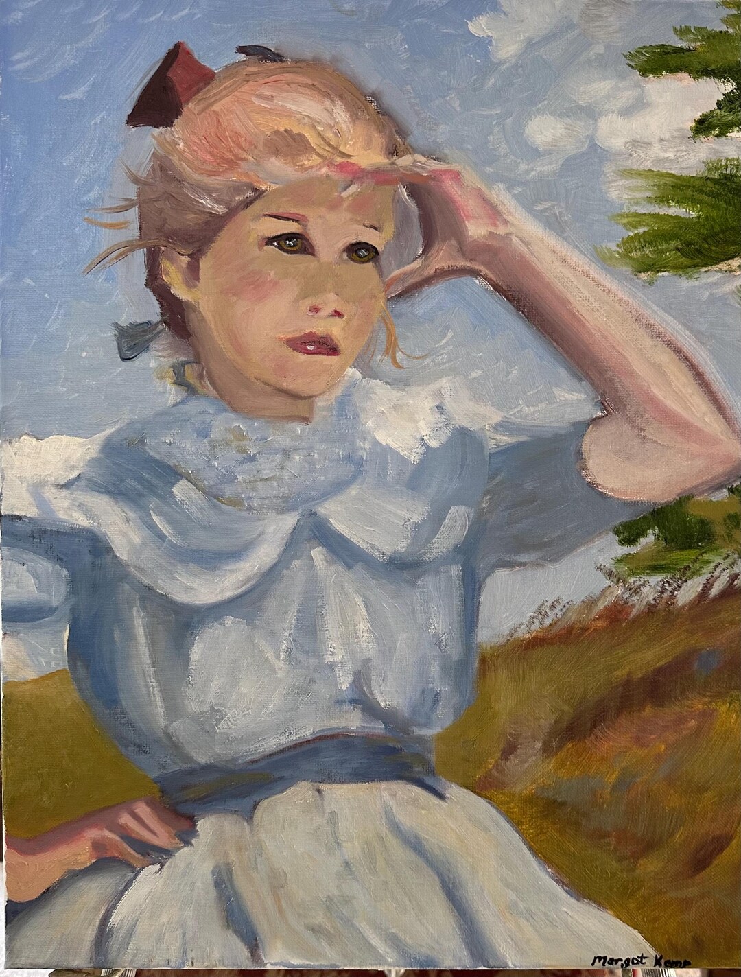 Eleanor From Frank Benson Painted by Margot Kemp - Etsy