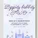 Bippity Boppity TWO, Second Year Old Birthday Party Invite - Etsy