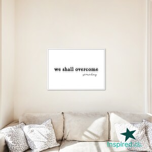 We Shall Overcome Someday SVG for Cricut, Black History Month Design ...