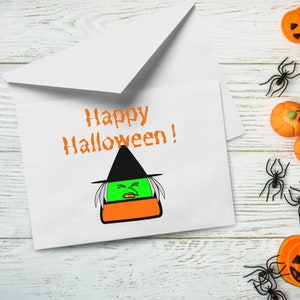 Witch Candy Corn SVG, Halloween Witch PNG, Funny Cackle Corn Wicked ...