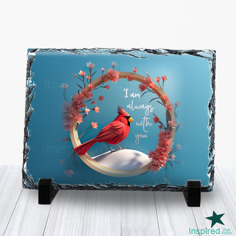 Cardinal Memorial Stone - Etsy