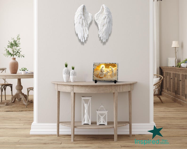 Pregnant Virgin Mary Slate PNG: 3D Mary Joseph Donkey Traveling ...
