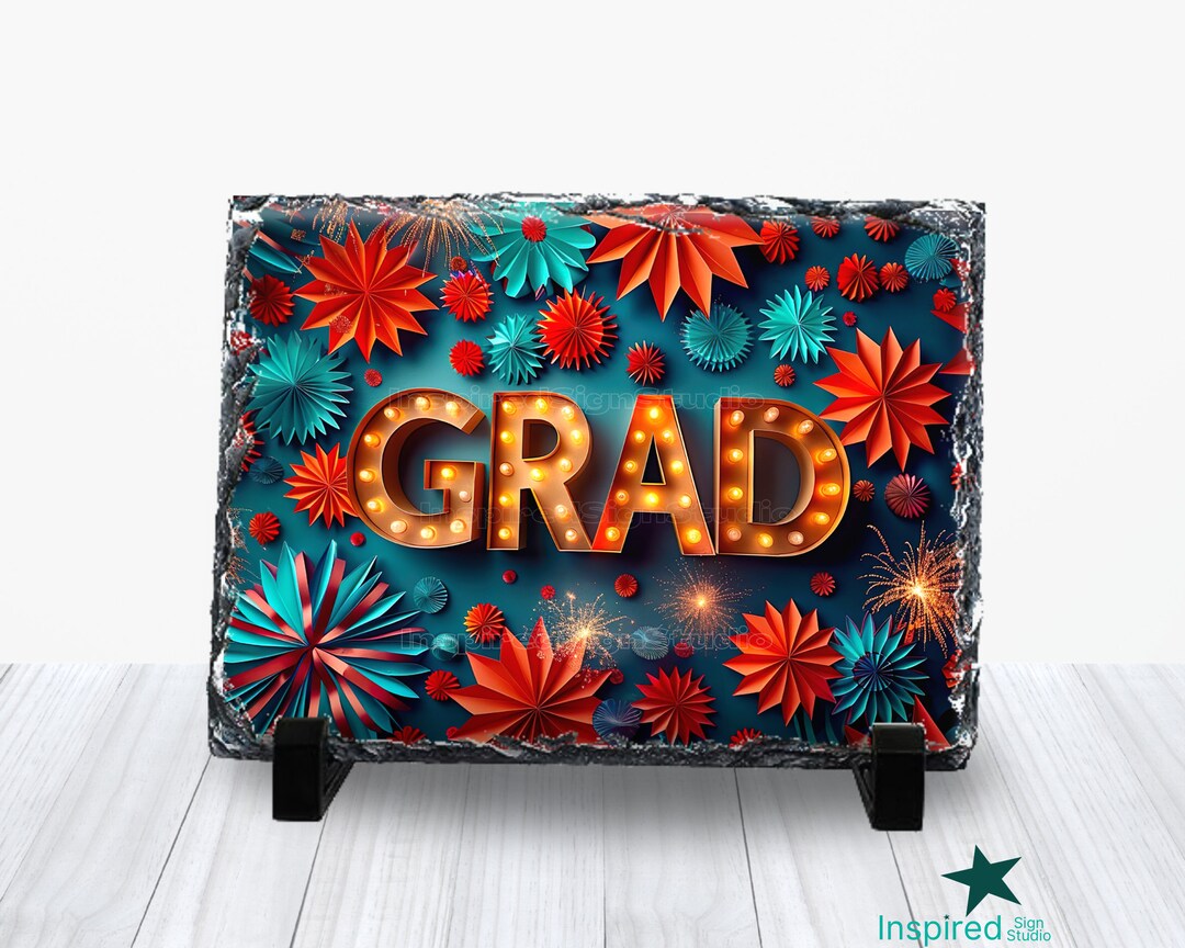 3D Grad Slate Design PNG for Boy Man, Sublimation Design for Graduation ...