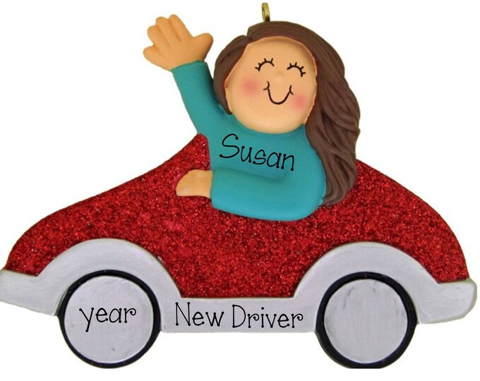 Personalized New Driver Ornament 2023drivers License Christmas ...