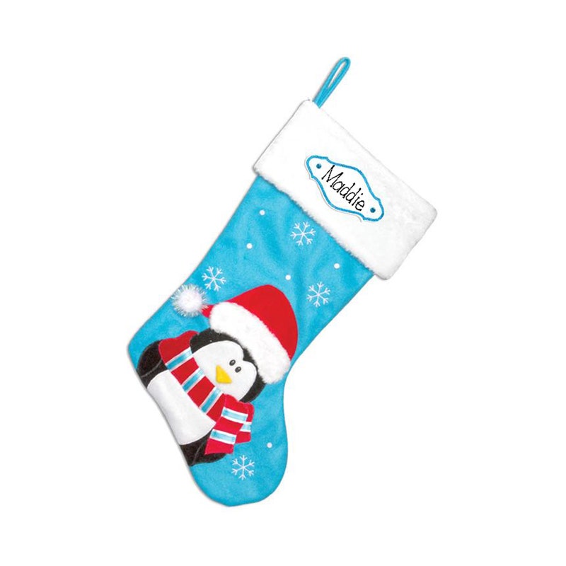 Blue Stocking - Etsy