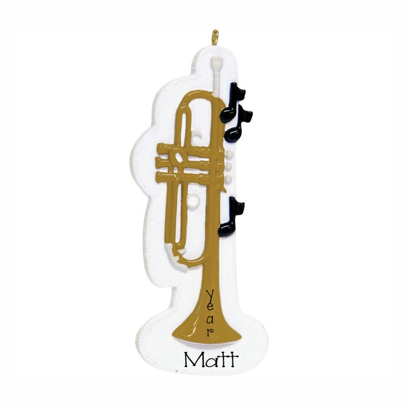 Trumpet Ornament - Etsy