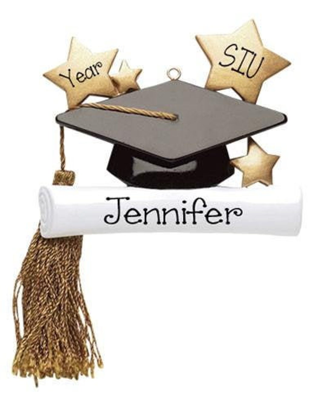 Personalized GRADUATION Cap~christmas Ornaments~hand Personalized ...