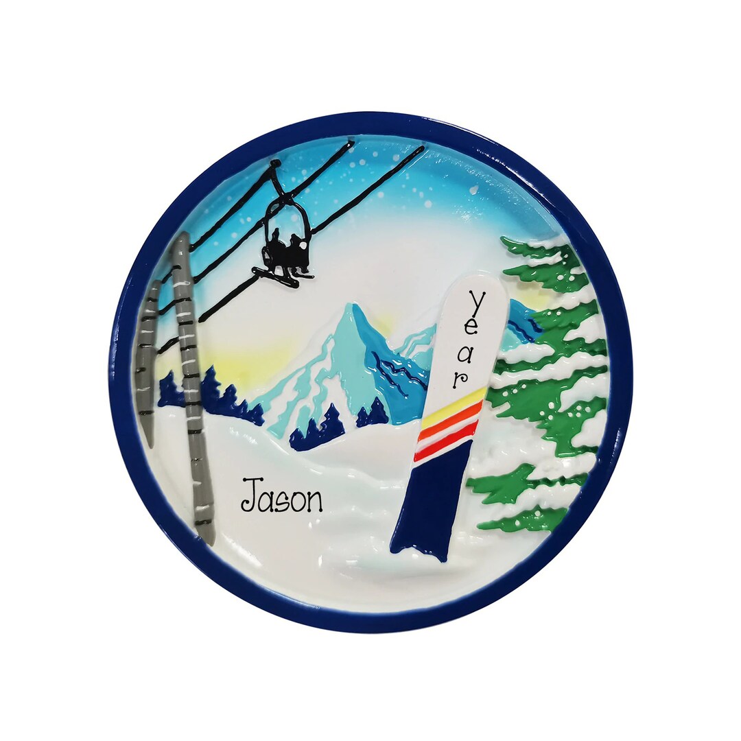 Personalized Snowboard Ornament~snowboarder Ornament~christmas ...