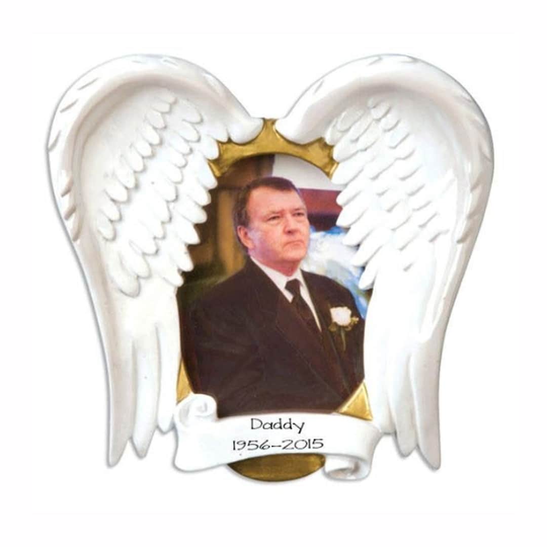 Personalized MEMORIAL Ornament~photo Frame~in Memory of Picture Frame ...