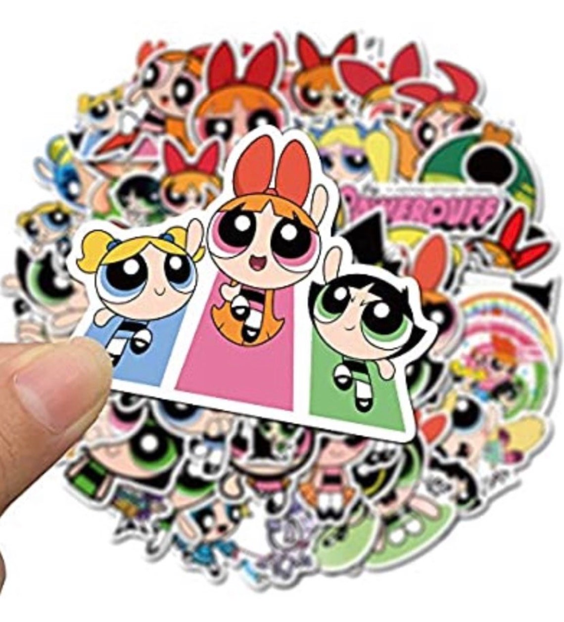 Powerpuff Girl Stickers/cartoon/cartoon Sticker/tv Show | Etsy