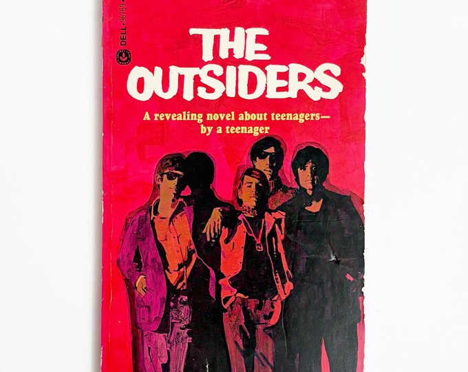 The Outsiders by S.E. Hinton Vintage Paperback Book - Etsy