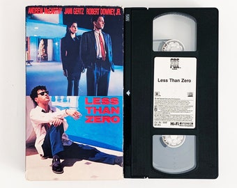 Less Than Zero Movie Poster