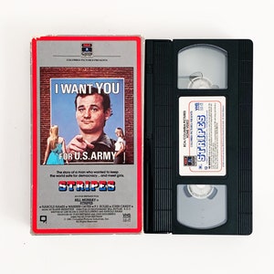 Stripes - VHS Cassette Tape - Etsy