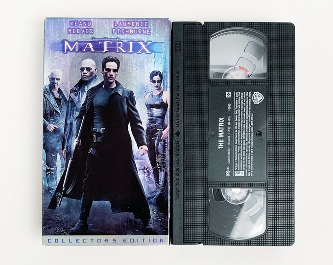 Matrix - VHS Cassette Tape - Etsy