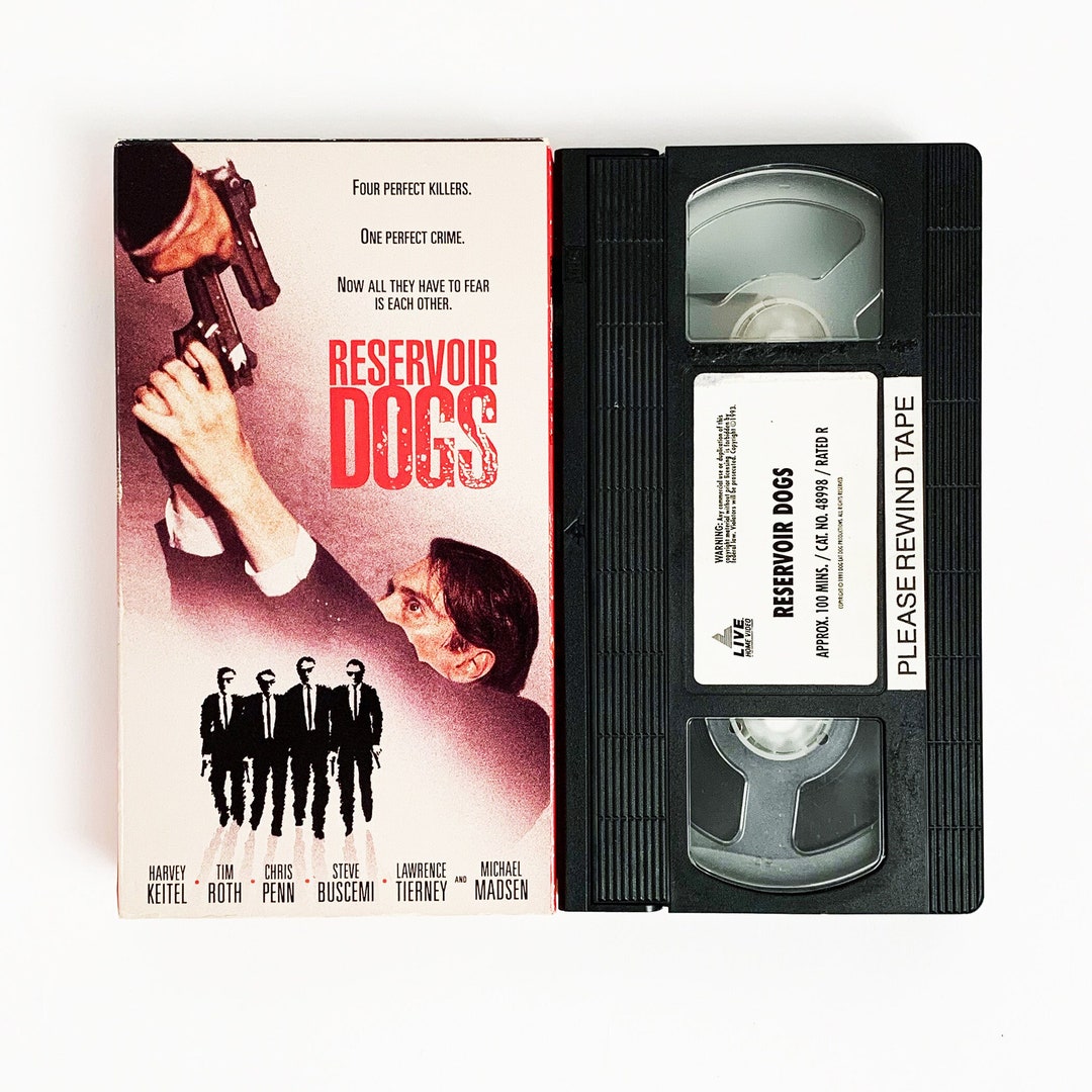 Reservoir Dogs - VHS Cassette Tape - Etsy