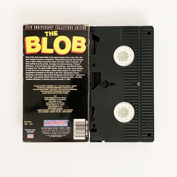 The Blob 1988 Vhs