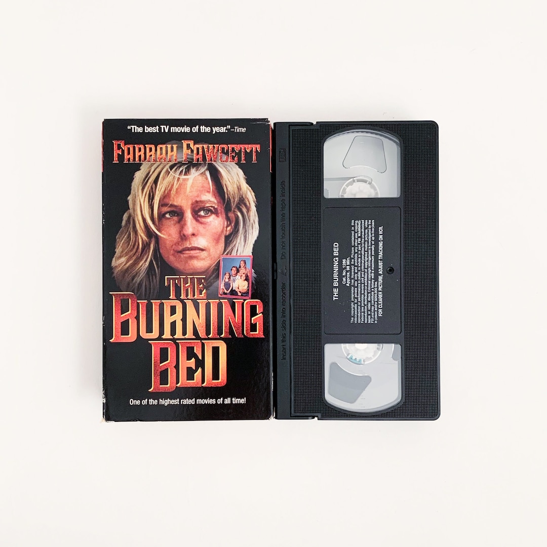 The Burning Bed - VHS Cassette Tape - Etsy