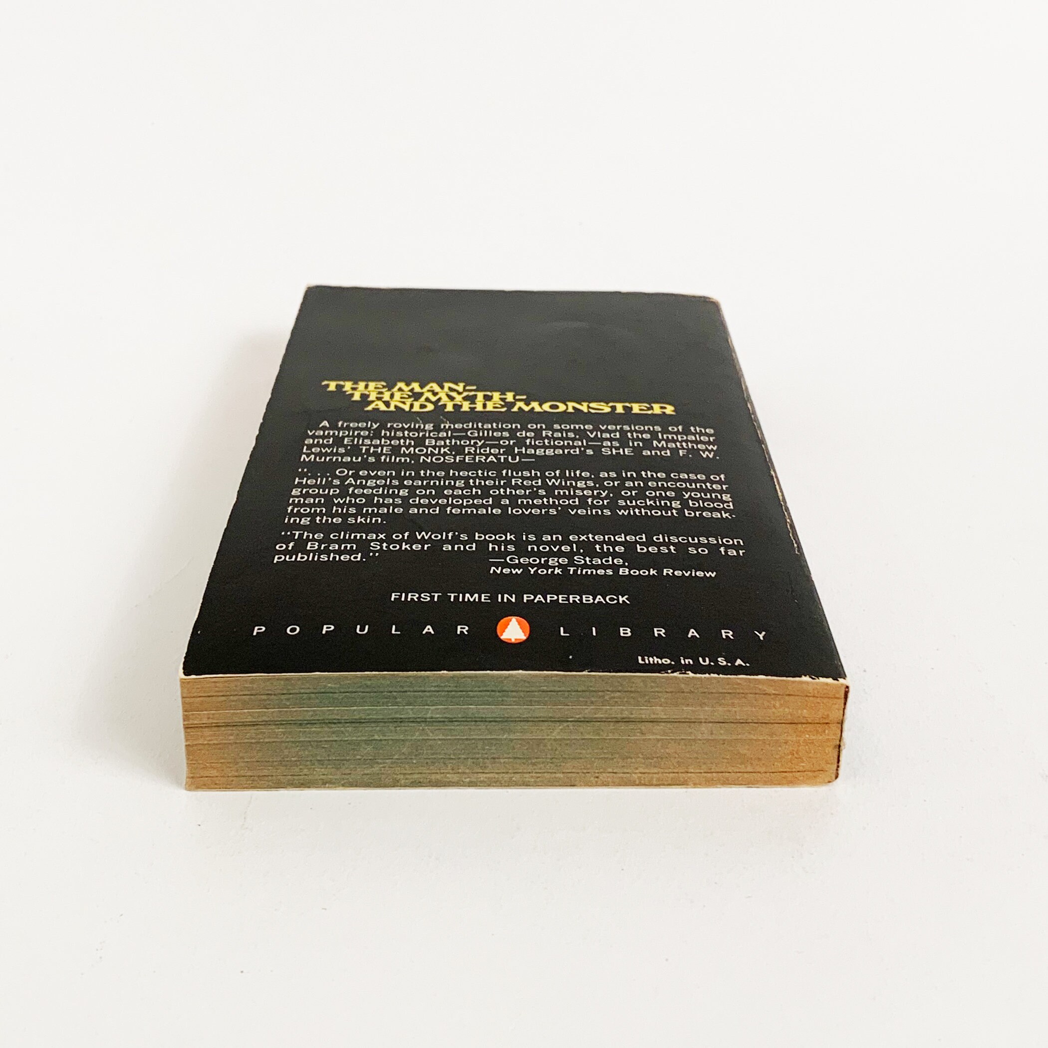 A Dream of Dracula in Search of the Living Dead by Leonard Wolf Vintage ...