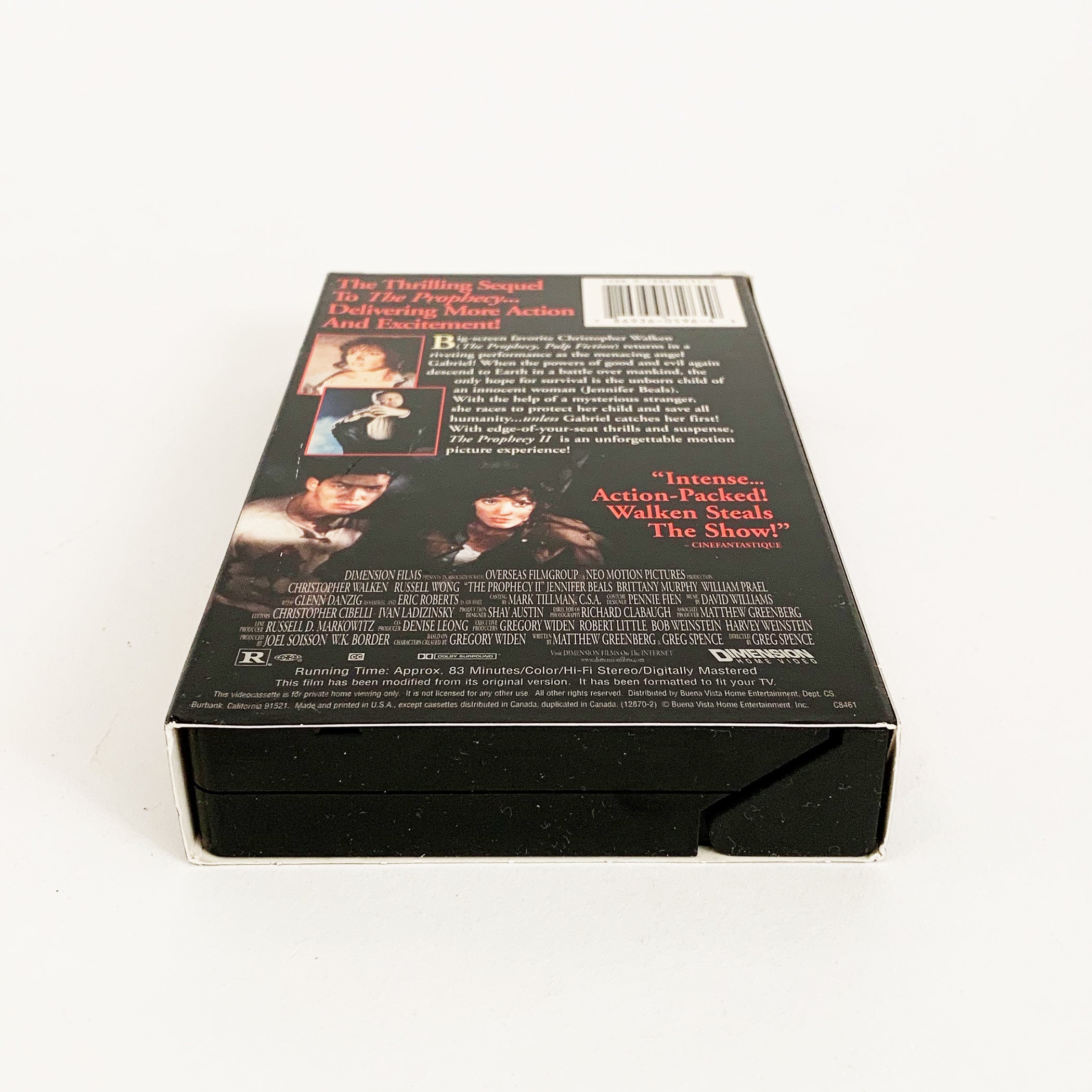 The Prophecy 2 - VHS Cassette Tape - Etsy