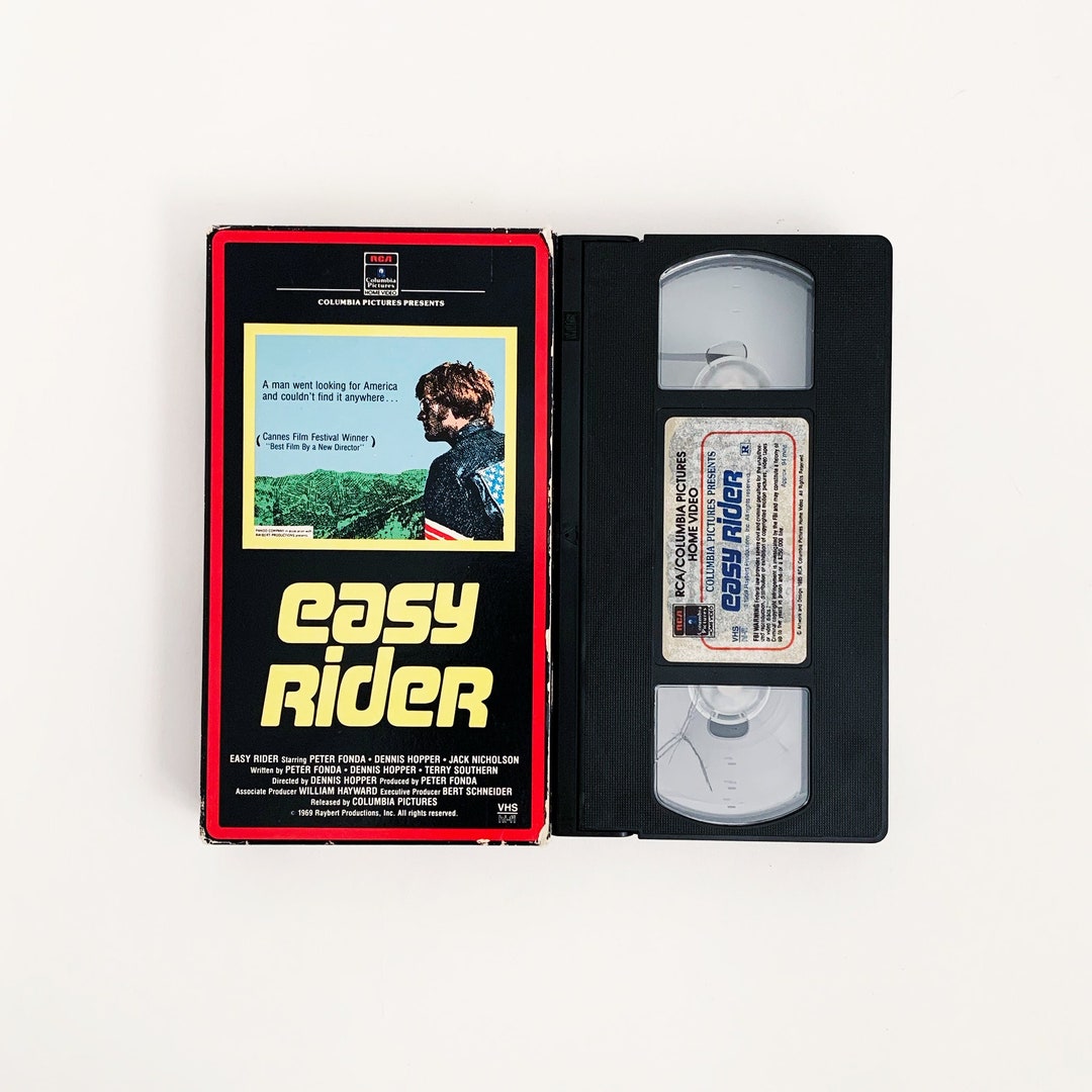 Easy Rider - VHS Cassette Tape - Etsy