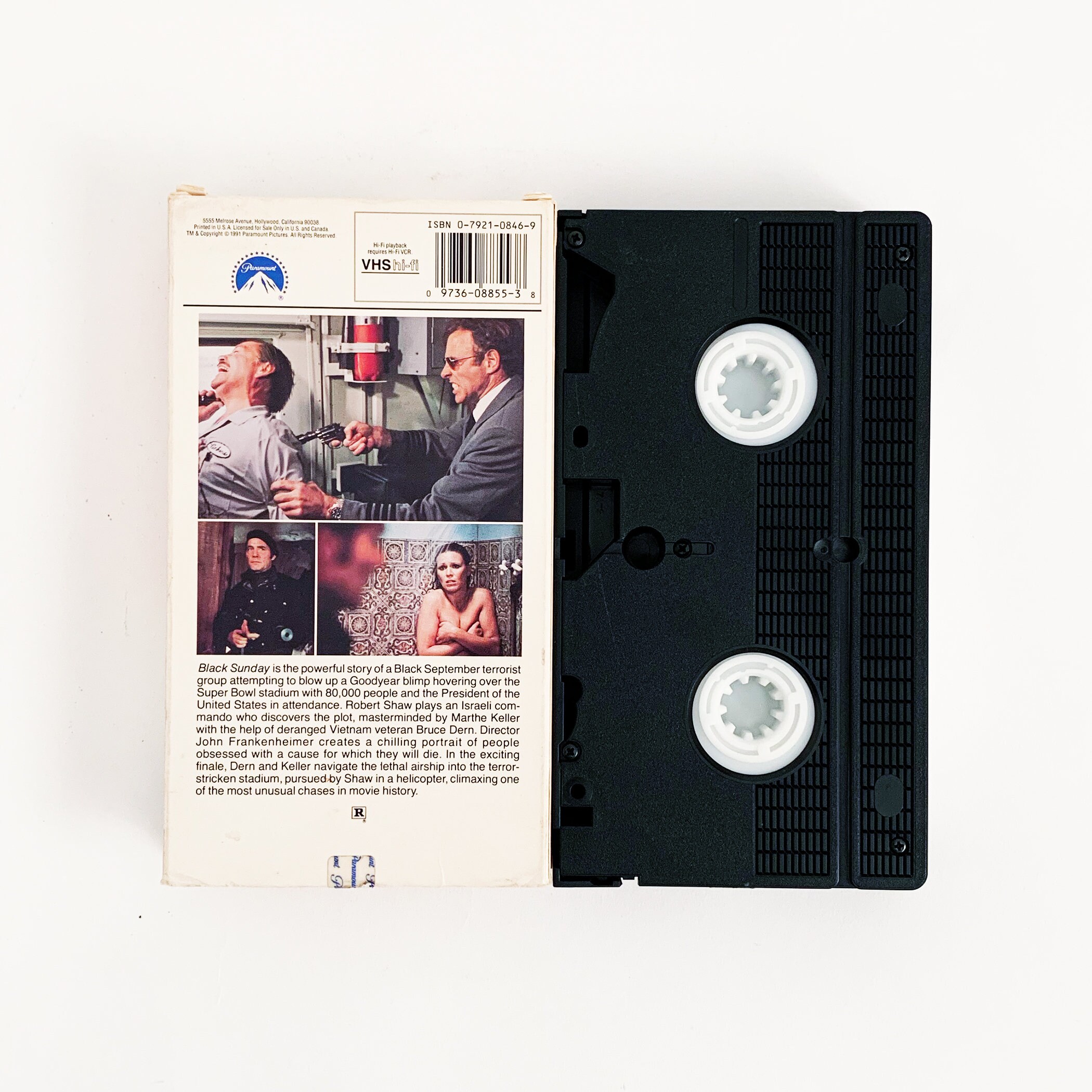 Black Sunday - VHS Cassette Tape - Etsy