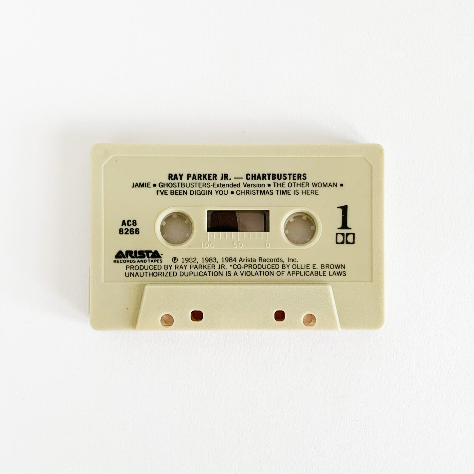 Chartbusters Ray Parker Jr Cassette Tape | Etsy