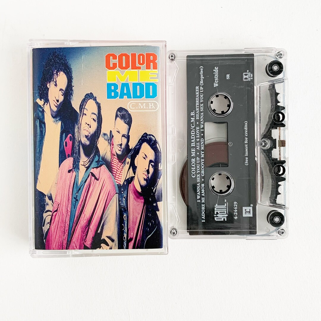 C.M.B - Color Me Badd - Cassette Tape - Etsy