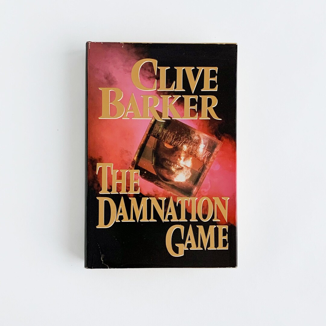 The Damnation Game by Clive Barker Vintage Hardcover Book - Etsy