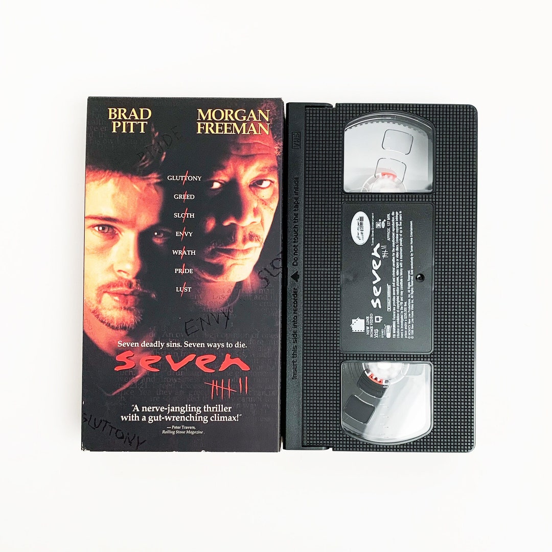 Seven - VHS Cassette Tape - Etsy