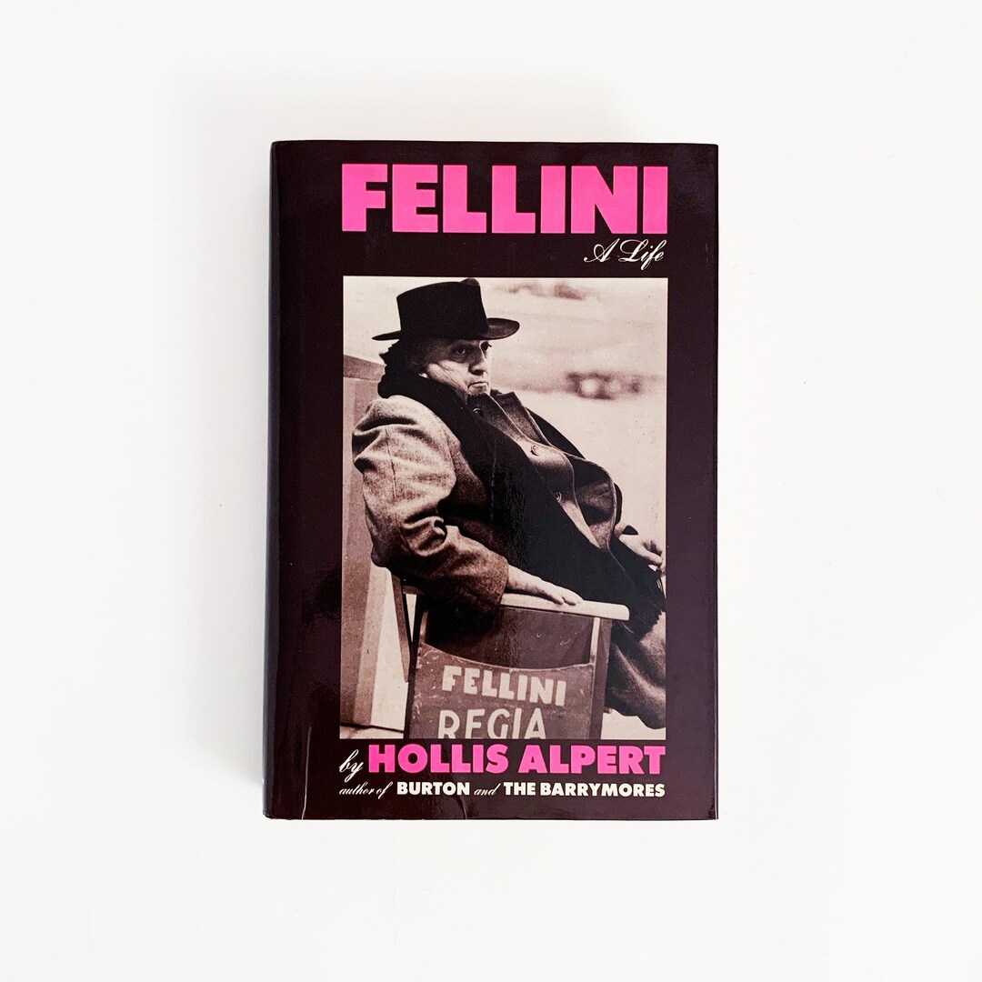 Fellini A Life by Hollis Alpert Vintage Hardcover Book - Etsy