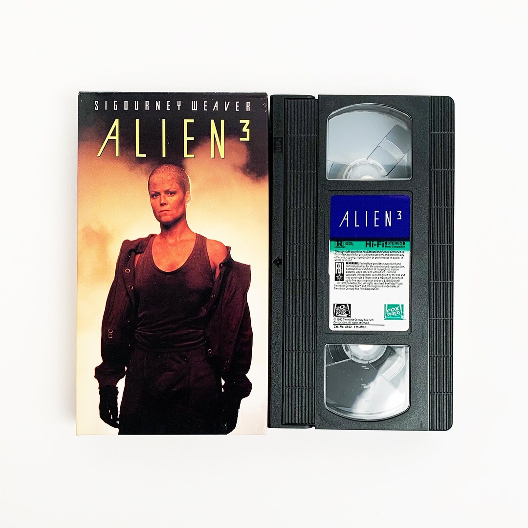 Alien 3 - VHS Cassette Tape - Etsy
