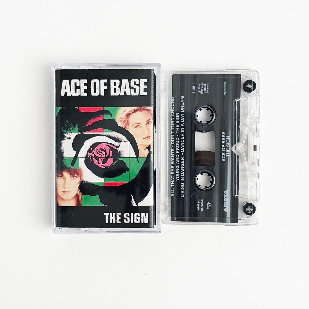 The Sign - Ace of Base - Cassette Tape - Etsy