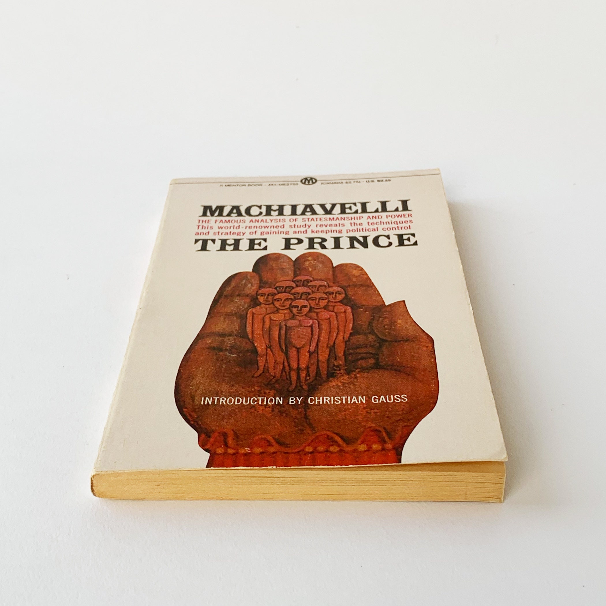 The Prince By Machiavelli Vintage Paperback Book | Etsy