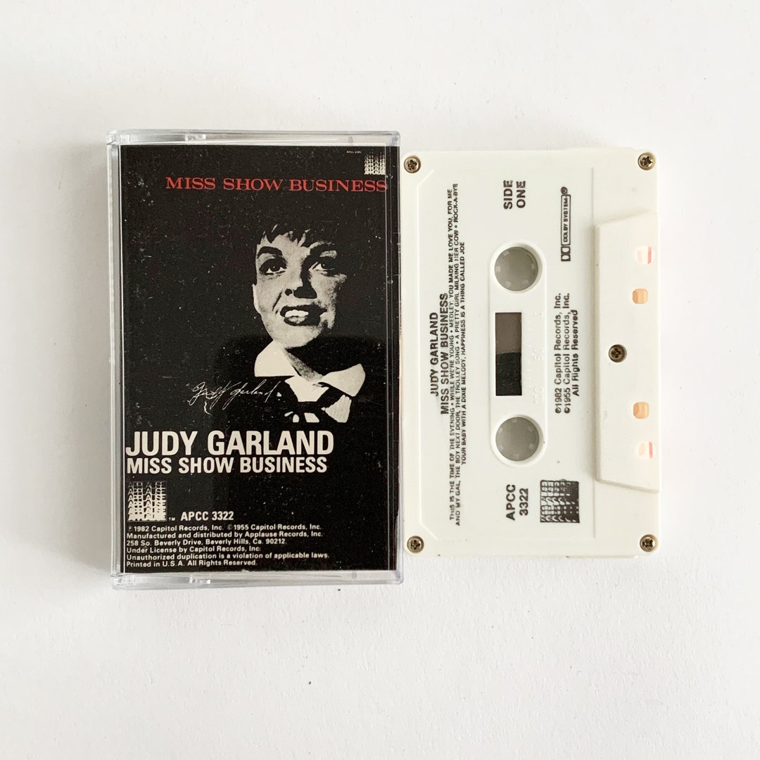 Miss Show Business - Judy Garland - Cassette Tape - Etsy